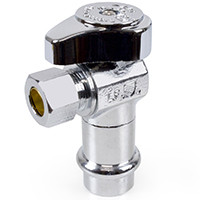 Press Outlet Stop Valves for Plumbing Fixtures - PexUniverse