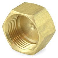 Compression Caps, Lead-Free Brass - PexUniverse