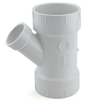 PVC DWV Wye Fittings - PexUniverse