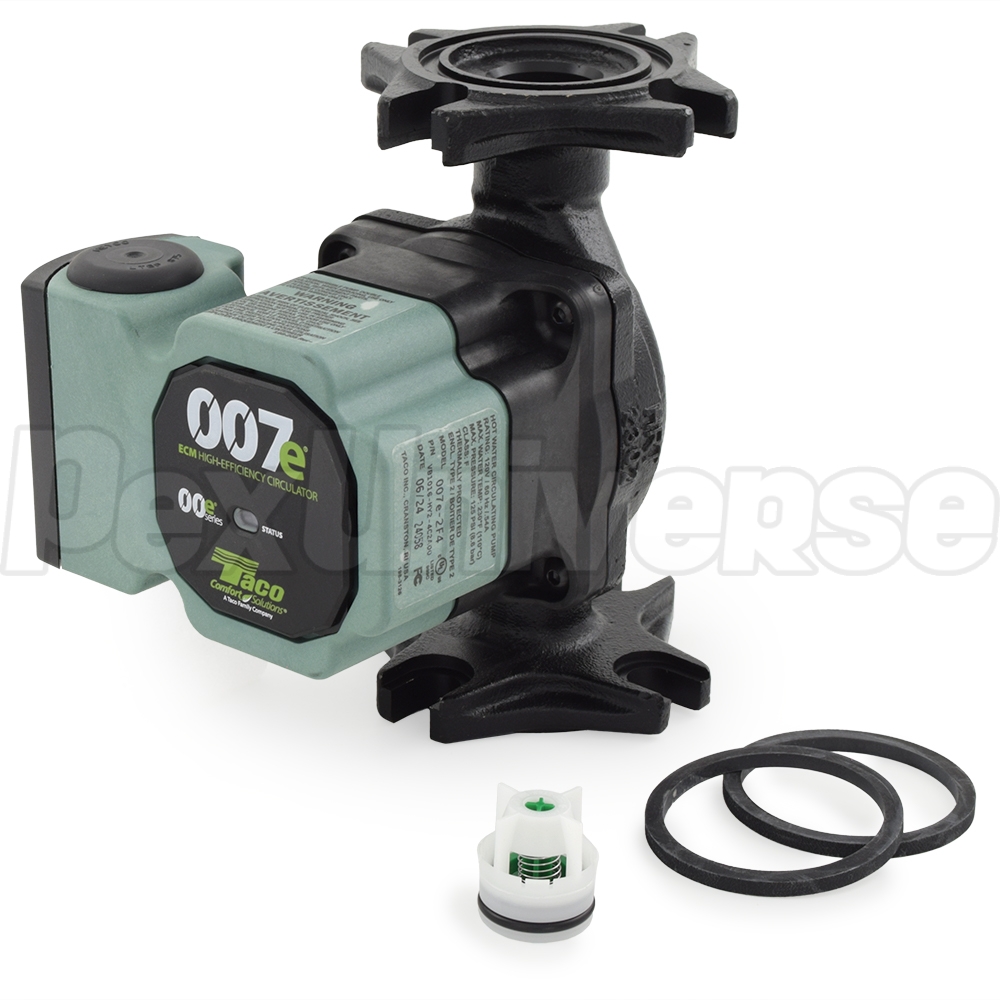 Taco 007e-2F4, Variable Speed Circulator Pump w/ ECM Motor- PexUniverse
