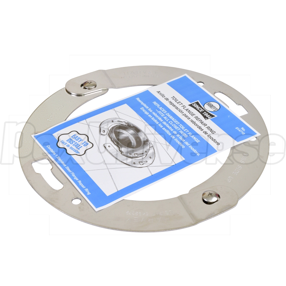 Harvey 014710, Split-Type Toilet Flange Stainless Steel Repair Ring ...