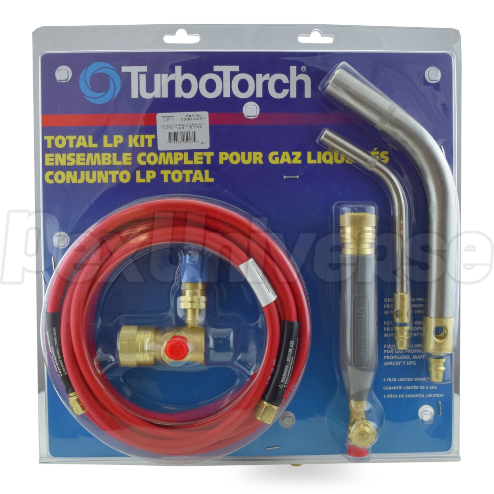 TurboTorch LP-1 Torch Kit, MAP-Pro/Propane - PexUniverse