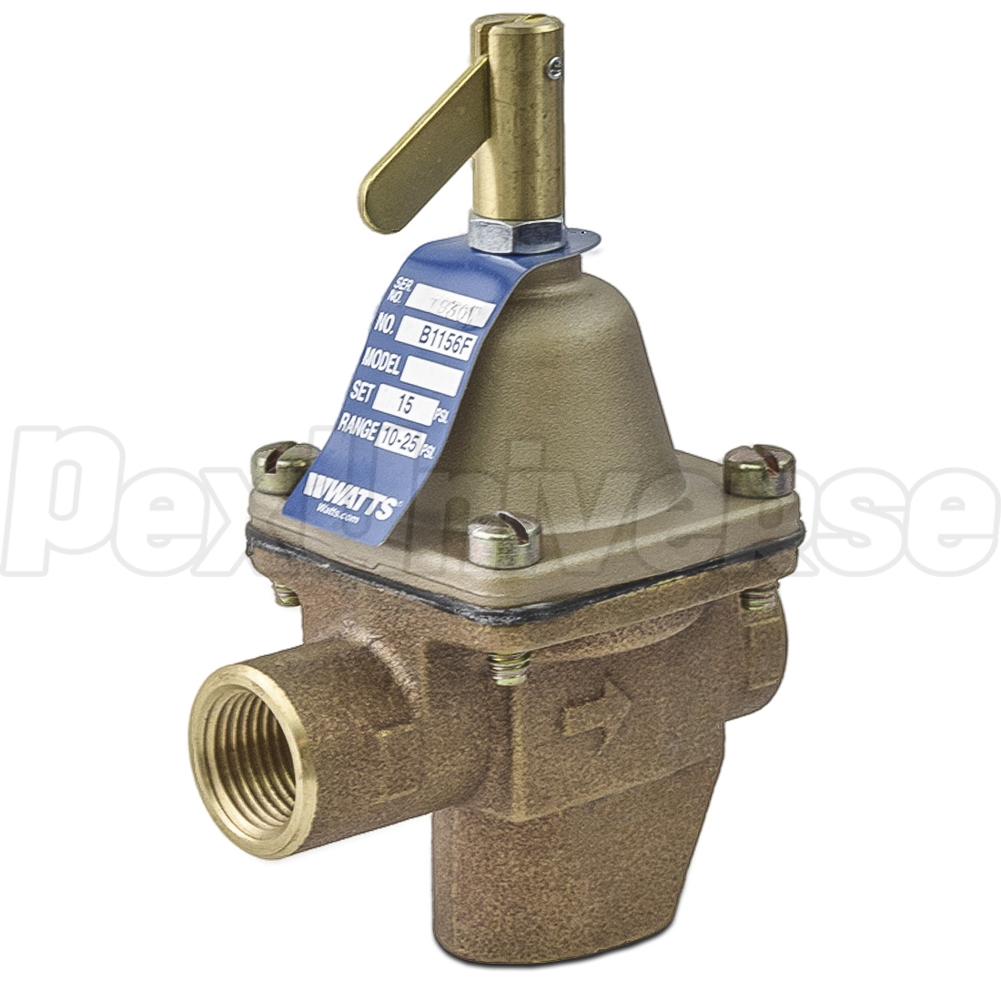 Watts B1156F, 1/2'' Pressure Reducing Boiler Fill Valve - PexUniverse
