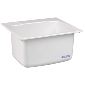 Mustee 10, Utility Sink, White - PexUniverse