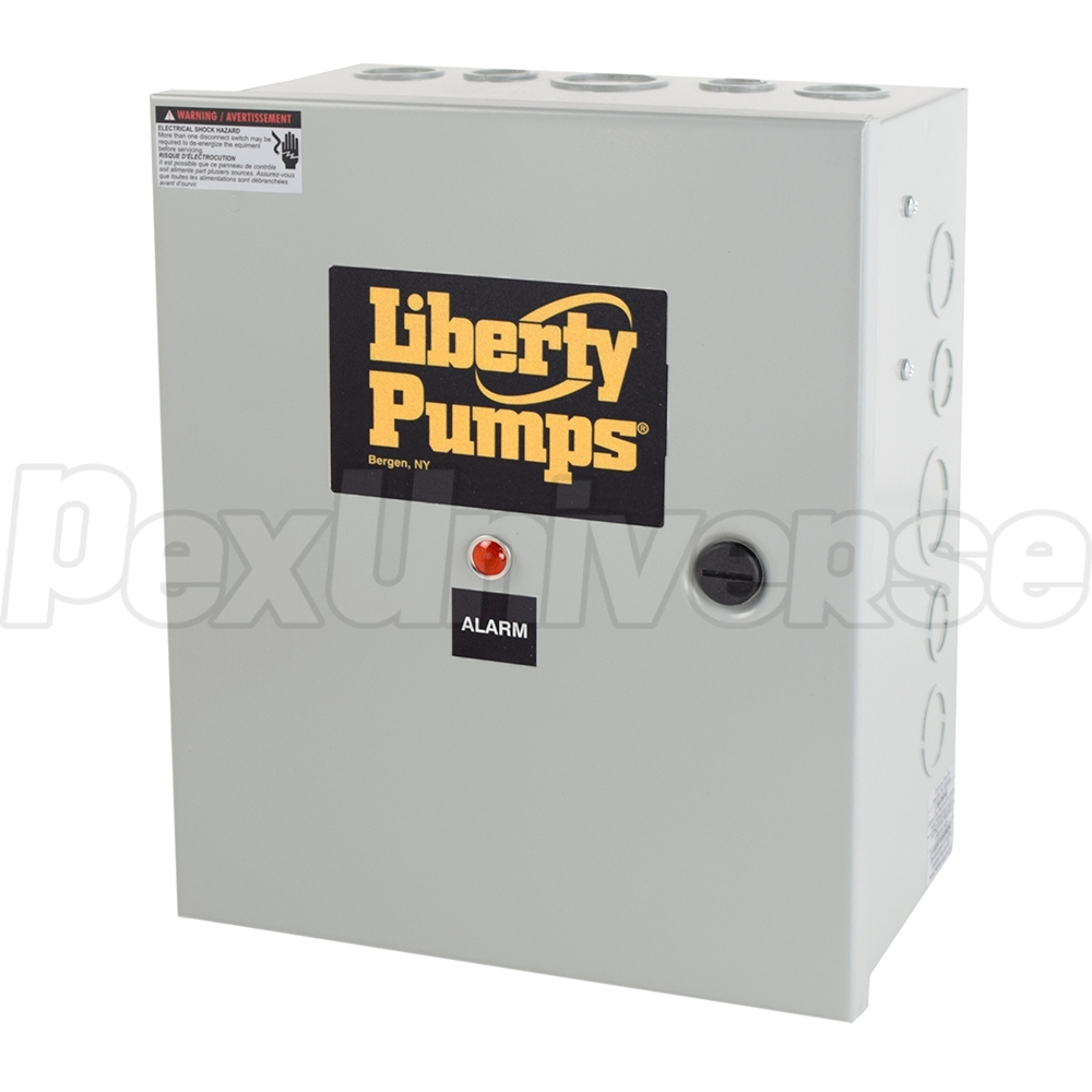 Liberty 1102/LE41M-AE, 4/10 HP Duplex Sewage Pump System w/ Control ...