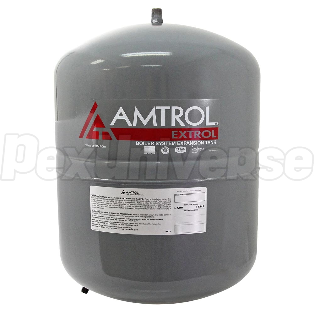 Amtrol 112-1, Extrol EX-90 Expansion Tank - PexUniverse
