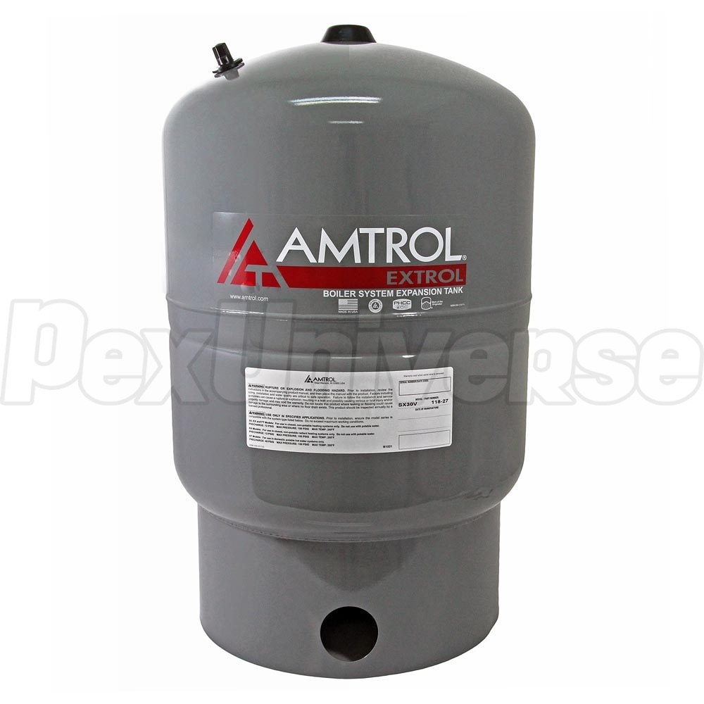 Amtrol 118-27, Extrol SX-30V Standing Expansion Tank - PexUniverse.com