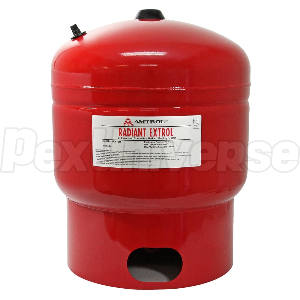 Amtrol 143-381, Radiant Extrol RX-60 Standing Expansion Tank | PexUniverse