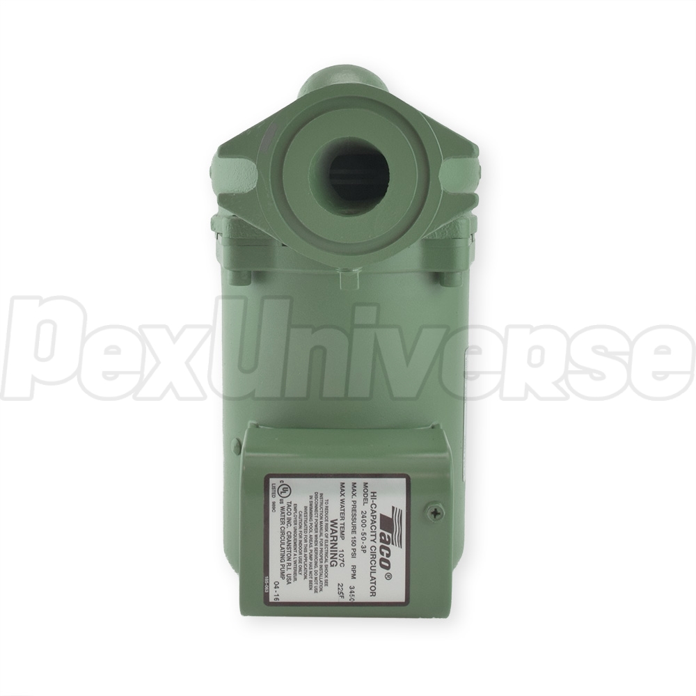 Taco 2400-50-3P Cast Iron Circulator Pump - PexUniverse