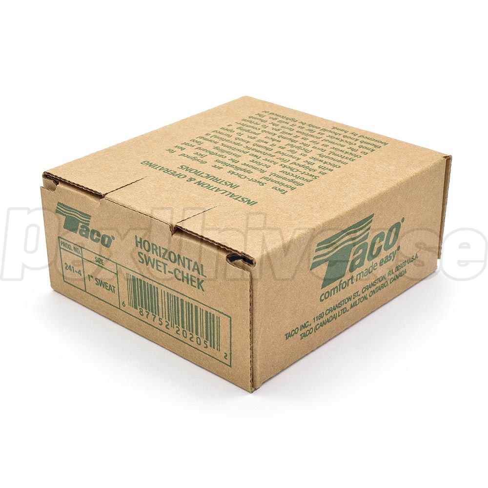 Taco 241-4, 1" Sweat Bronze Flo Check Valve - PexUniverse