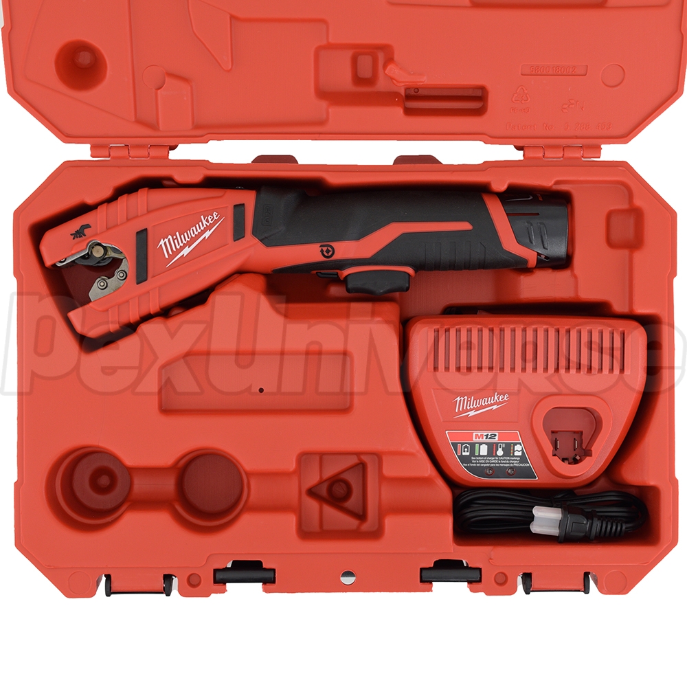Milwaukee 2471-21, M12 Copper Tubing Cutter Kit - PexUniverse