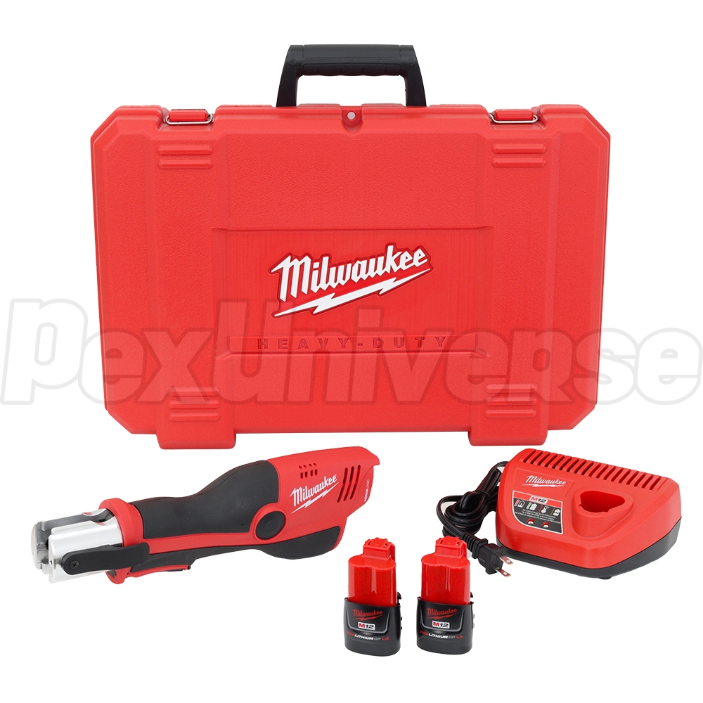 Milwaukee 2473-20, M12 Force Logic Press Tool Kit - PexUniverse