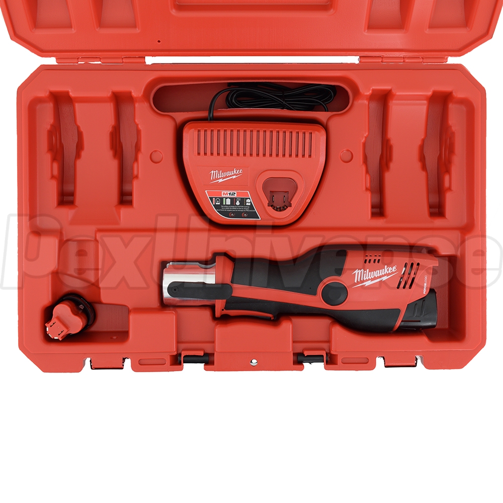 Milwaukee 2473-20, M12 Force Logic Press Tool Kit - PexUniverse