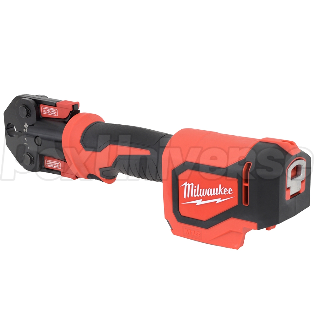 Milwaukee 2674-22C, M18 Short Throw Press Tool Kit w/ PEX Crimp Jaws ...