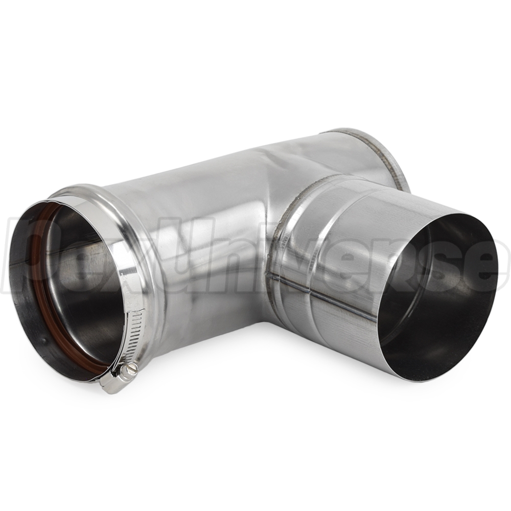 Z-Vent 2SVEVWCF04, 4" Vertical Condensate Drain Tee - PexUniverse