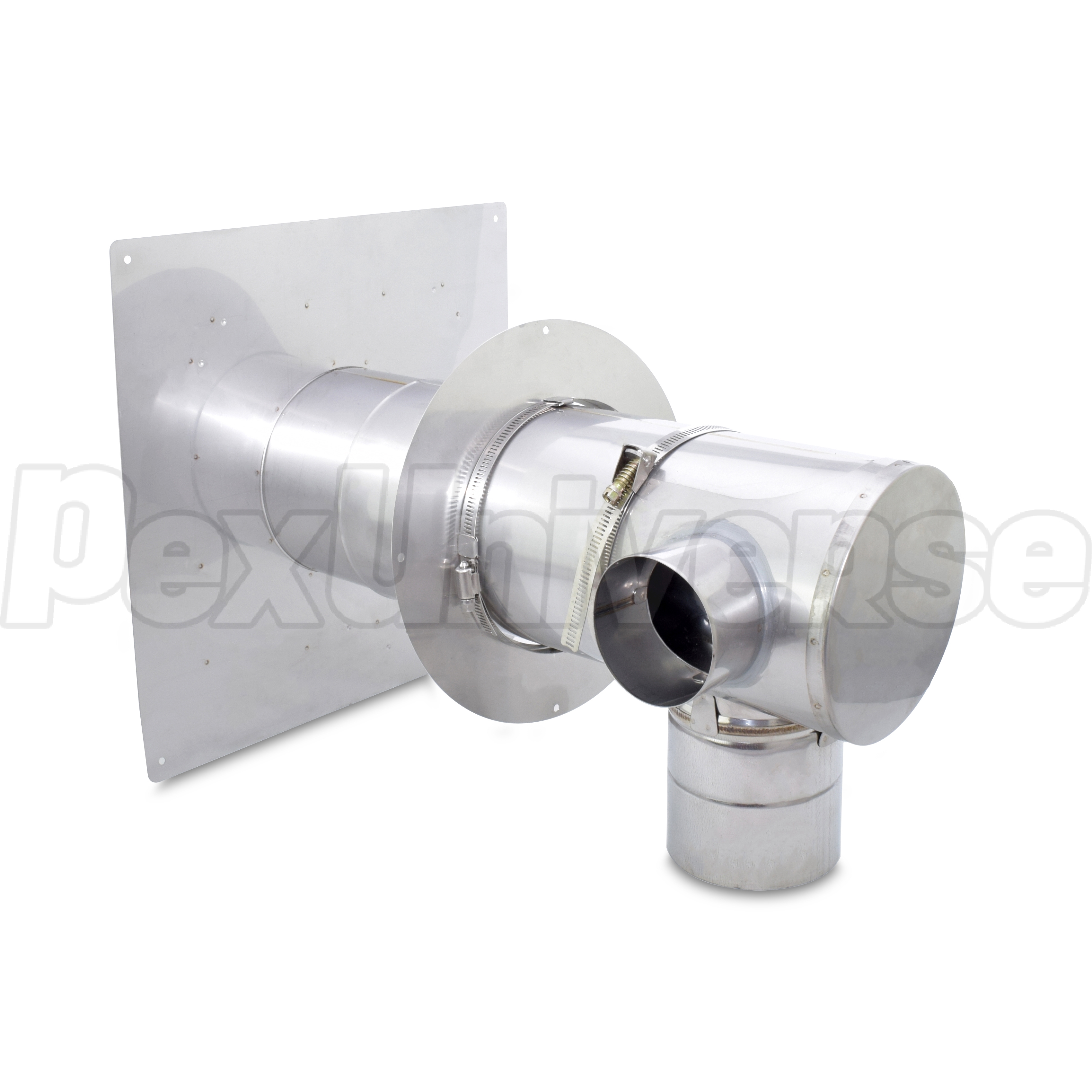 2SVSHTC43S Z-Vent Concentric Vent Kit by Z-Flex - PexUniverse