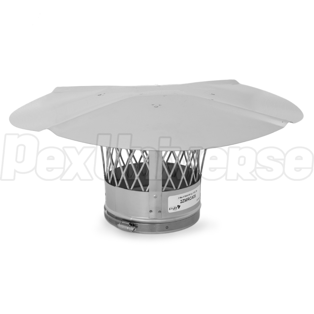 Z-Flex 2ZFSFIKIT0530X, 5" x 30ft Stainless Steel Chimney Liner Insert ...