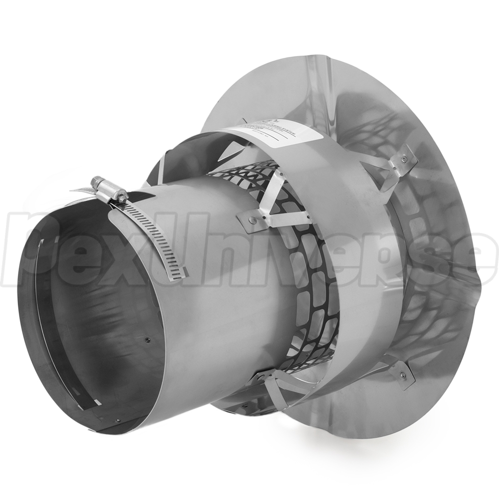 Z-Flex 2ZMRCS05, 5" Z-Max Stainless Steel Rain Cap - PexUniverse