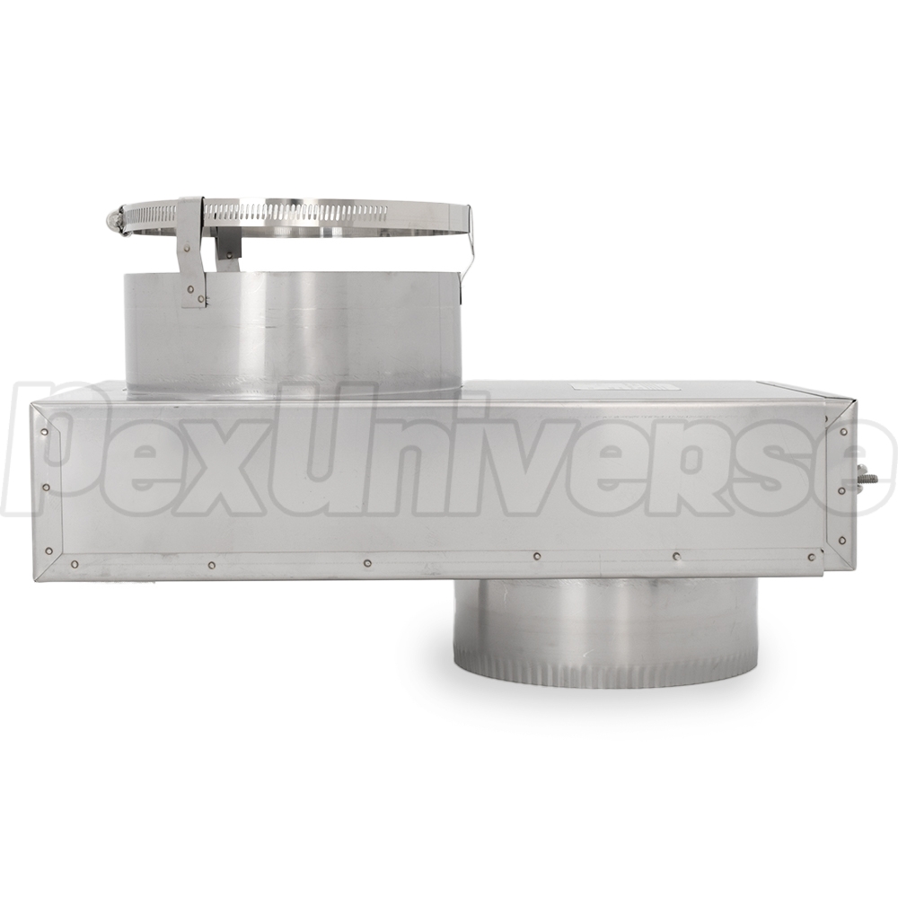 Z-Flex 2ZR24AIB06, 6" Adjustable Fireplace Insert Offset Adapter ...