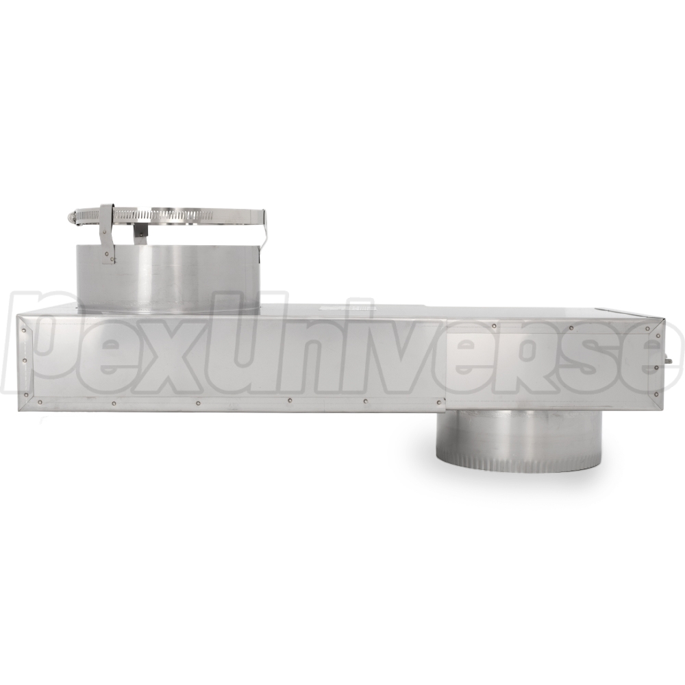 Z-Flex 2ZR24AIB06, 6" Adjustable Fireplace Insert Offset Adapter ...