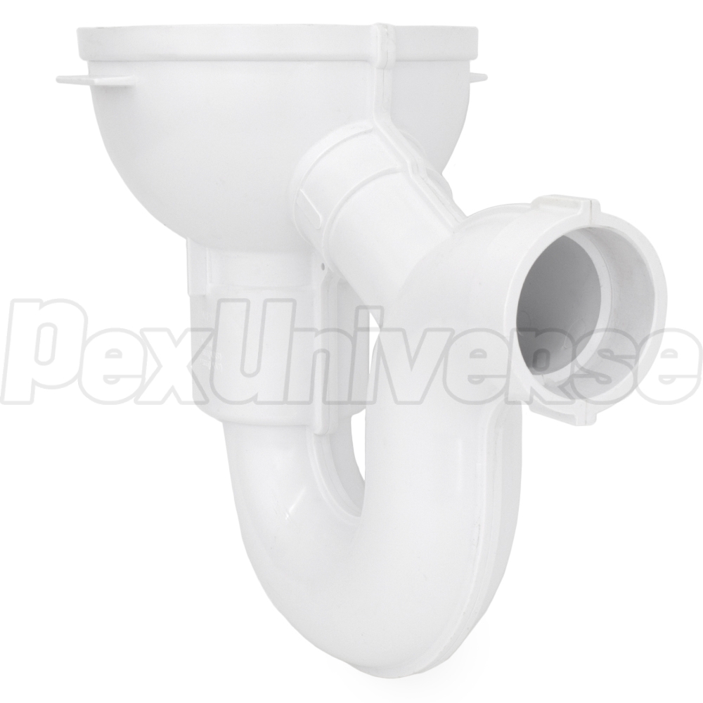 Oatey 42724, Integral Trap PVC Floor Drain, 2" PVC Hub - PexUniverse