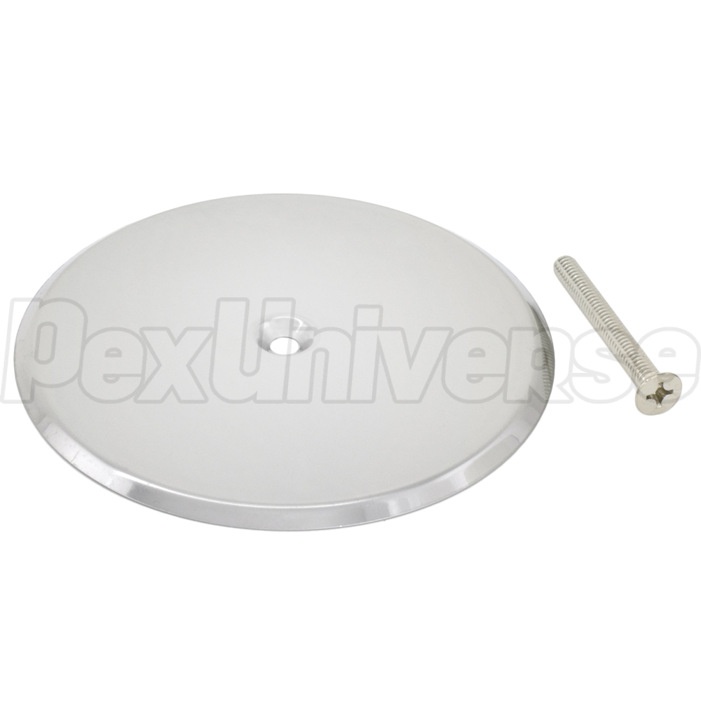 Oatey 42782, 5" dia. Stainless Steel Cleanout Cover Plate w/ Screw ...