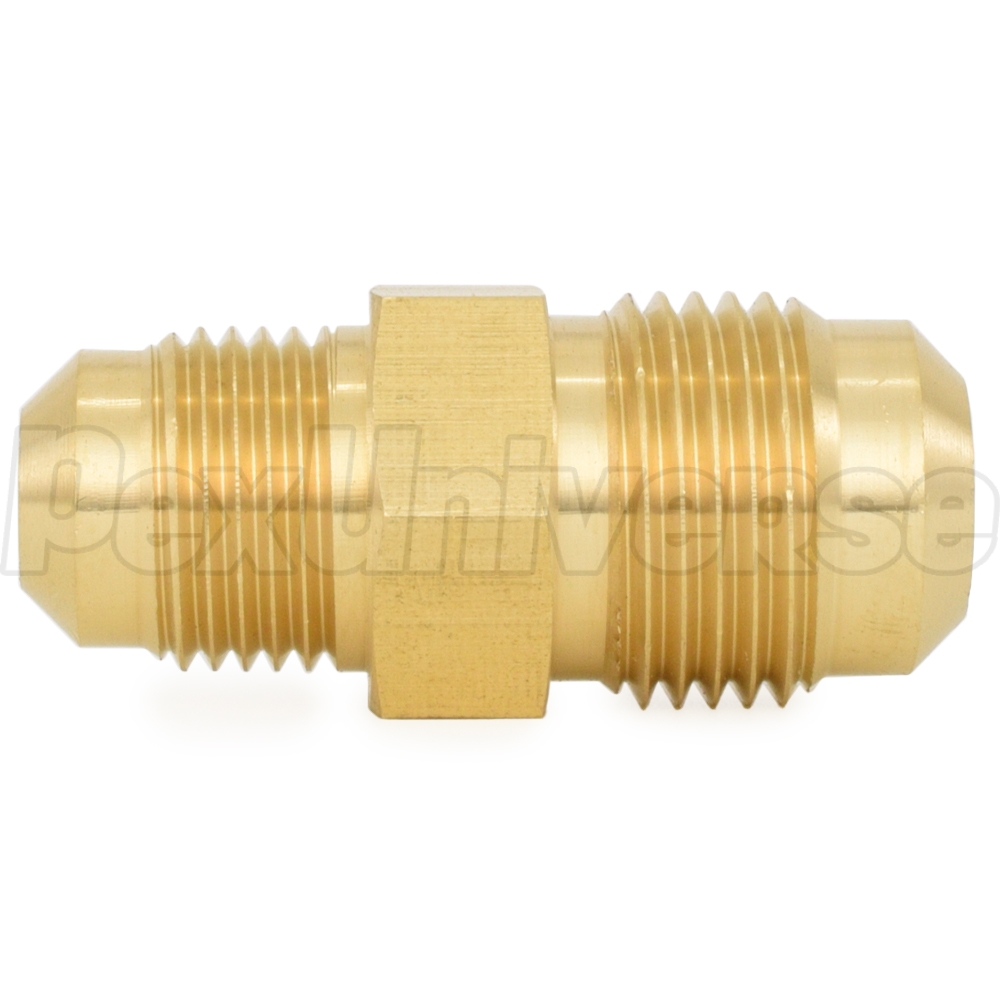 1/2" x 3/8" Brass Flare Reducing Union - PexUniverse