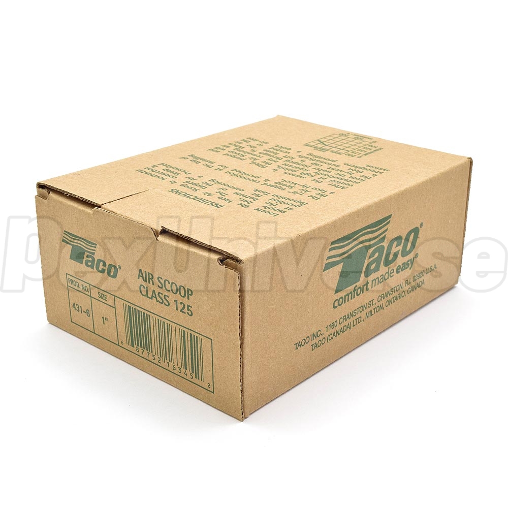 Taco 431-6, 1" Cast Iron Air Scoop - PexUniverse