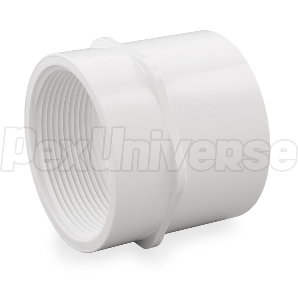 Spears 435-030, 3" PVC (Sch. 40) Socket x FIP Adapter Fitting - PexUniverse