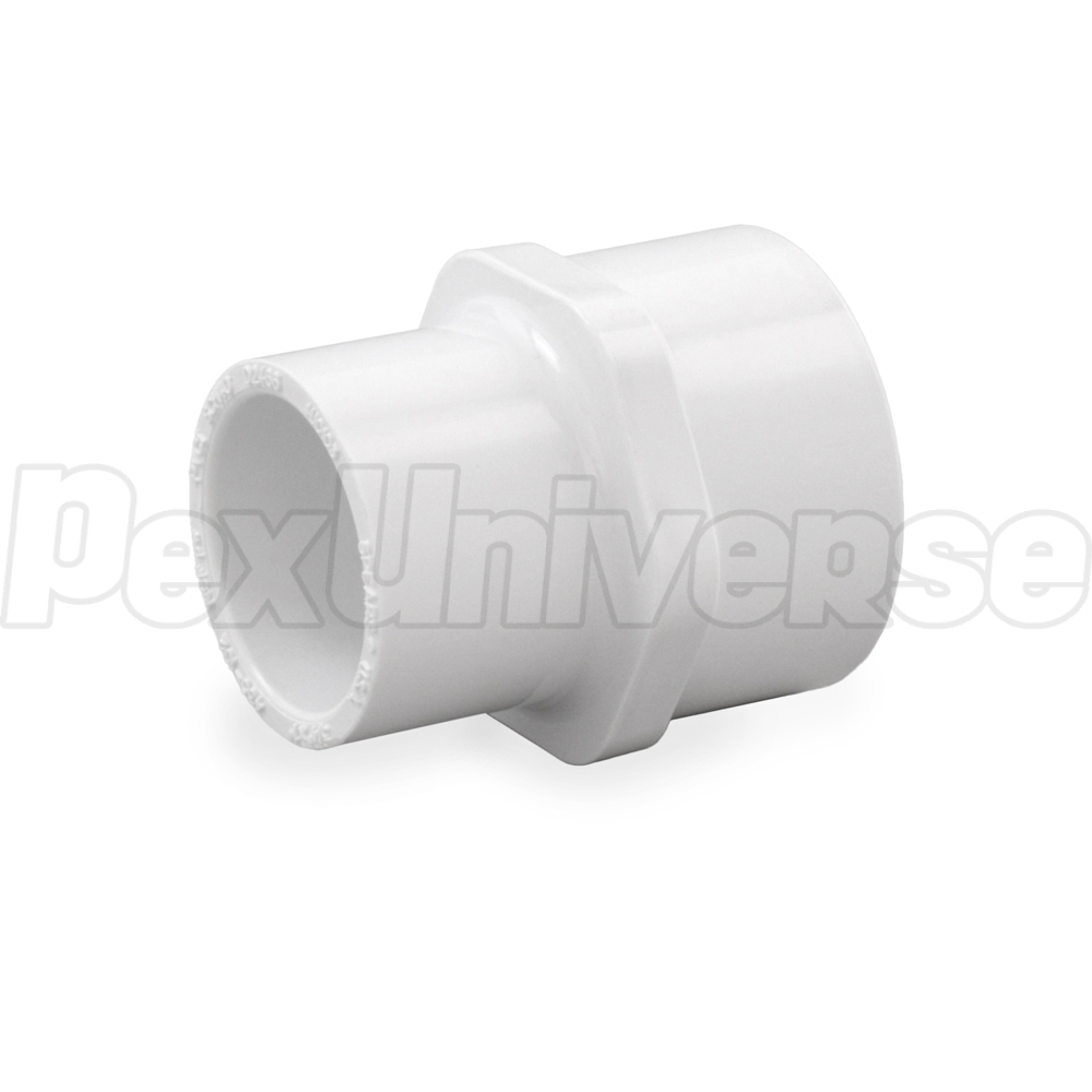 Spears 435-102, 3/4" x 1" PVC (Sch. 40) Socket x FIP Adapter Fitting ...
