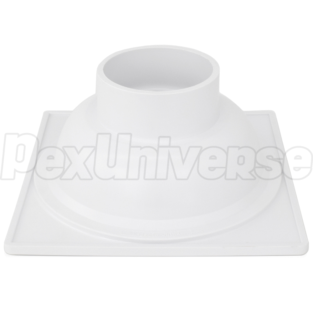 Oatey 43633, 9" x 9" PVC Bell Trap Floor Drain, 3" Hub or 4" Inside Fit ...