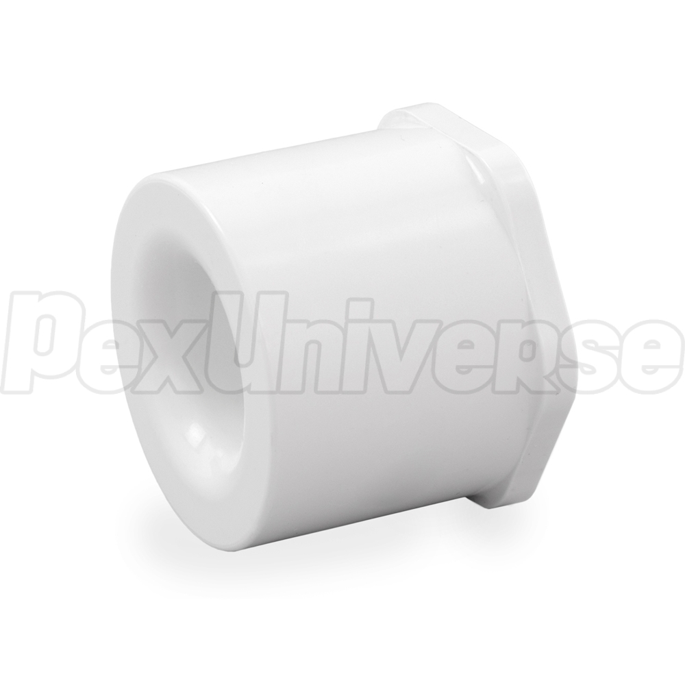 Spears 437-166, 1-1/4" x 1/2" PVC (Sch. 40) Spigot x Socket Bushing ...