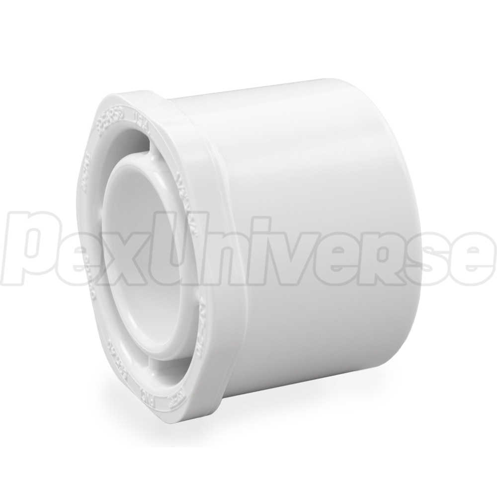 Spears 437-210, 1-1/2" x 3/4" PVC (Sch. 40) Spigot x Socket Bushing ...