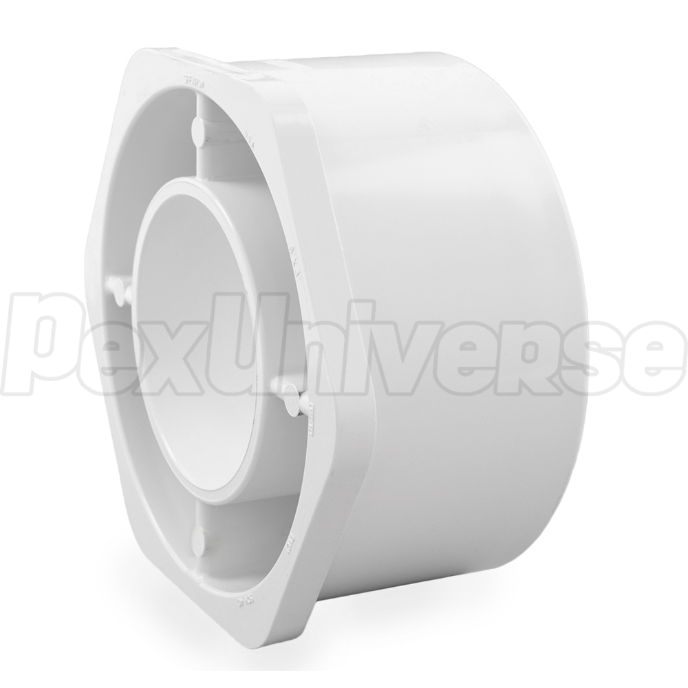 Spears 437-530, 6" x 3" PVC (Sch. 40) Spigot x Socket Bushing - PexUniverse