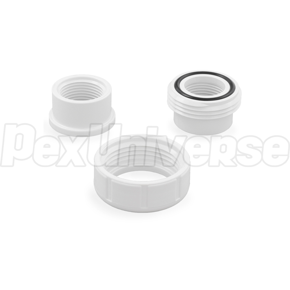 Spears 458-010, 1" PVC (Sch. 40) FIP Threaded Union w/ Buna-N O-ring ...