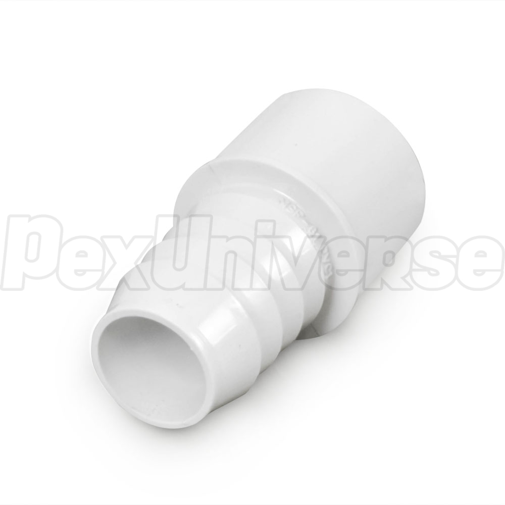 Spears 460-010, 1" Barbed Insert x 1" Spigot PVC Adapter Fitting ...