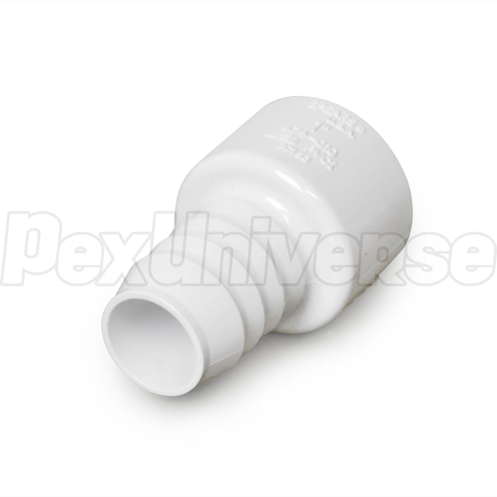 Spears 474-010, 1" Barbed Insert x 1" Socket PVC Adapter Fitting ...