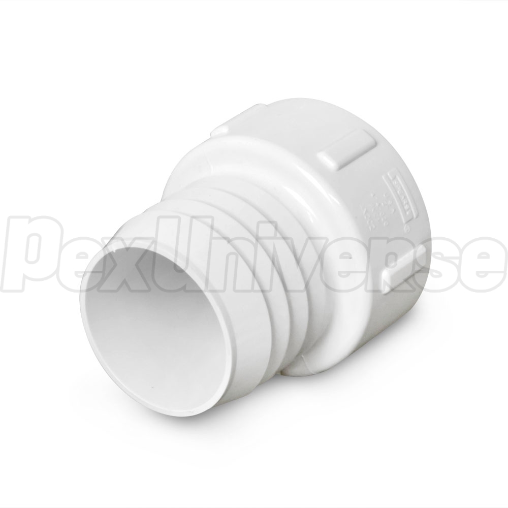 Spears 474-020, 2" Barbed Insert x 2" Socket PVC Adapter Fitting ...