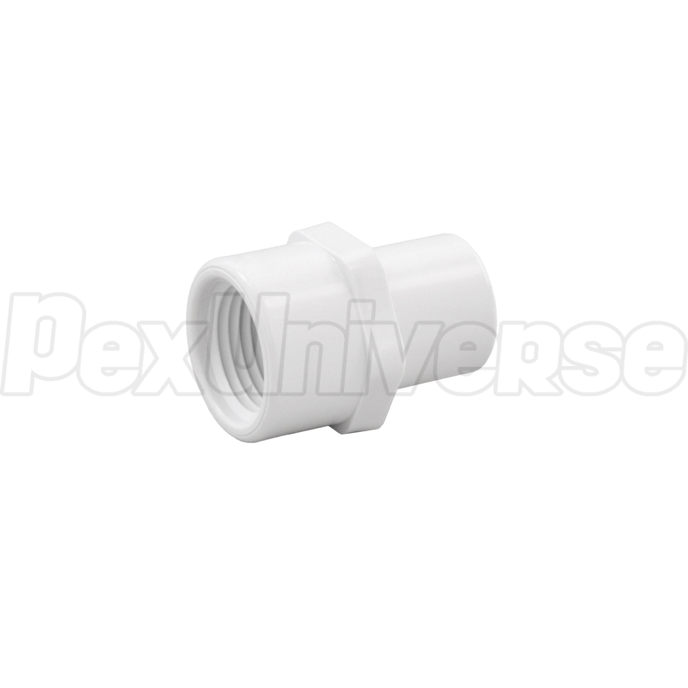 Spears 478-005, 1/2" PVC (Sch. 40) Spigot x FIP Adapter Fitting ...