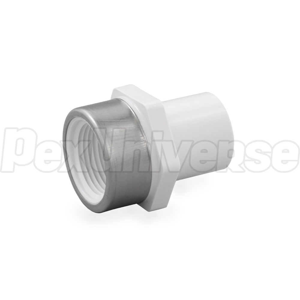 Spears 478-007SR, 3/4" PVC (Sch. 40) Spigot x FIP Adapter Fitting ...