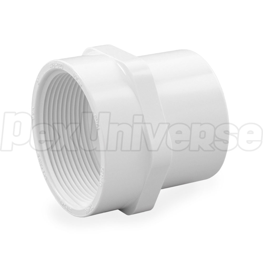 Spears 478-020, 2" PVC (Sch. 40) Spigot x FIP Adapter Fitting - PexUniverse