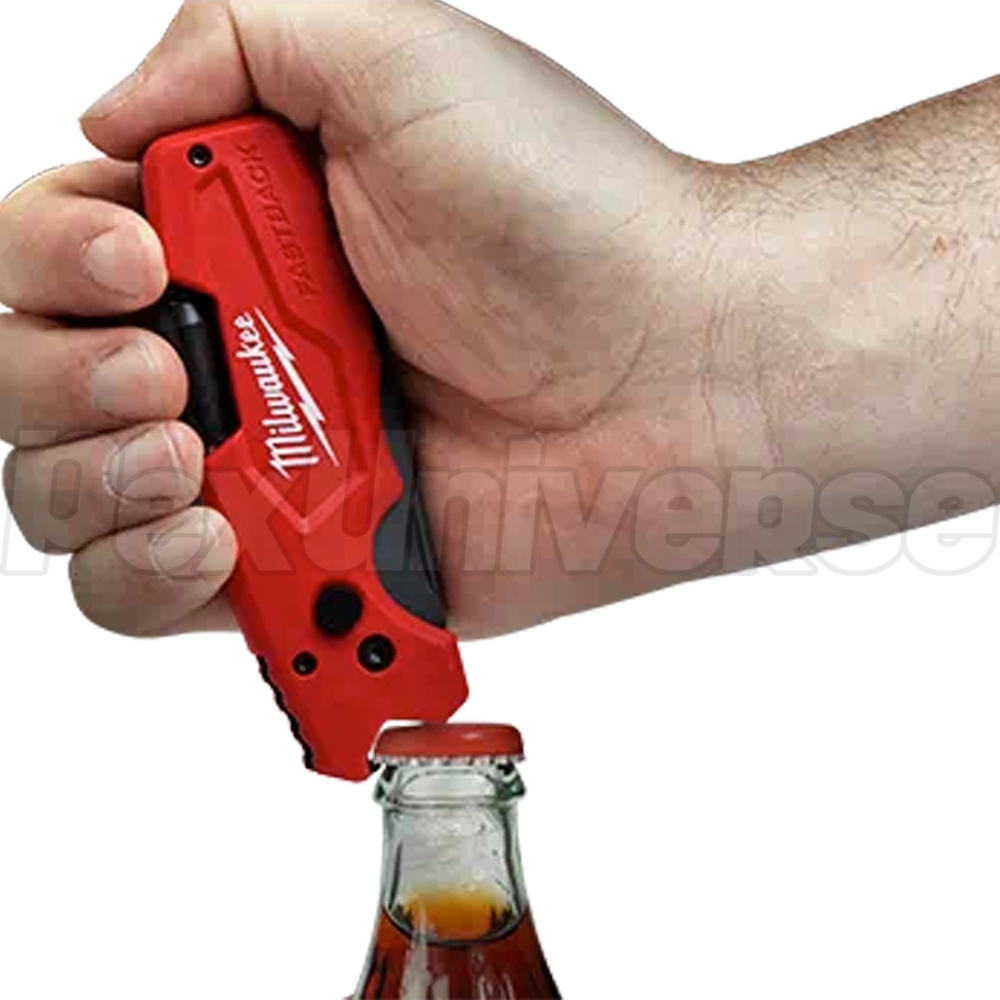 Milwaukee 48-22-1505, FastBack 6-in-1 Utility Folding Knife - PexUniverse