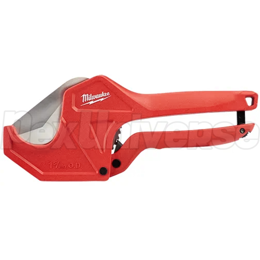Milwaukee 48-22-4210, Ratcheting Plastic Pipe Cutter up to 1-5/8" OD ...