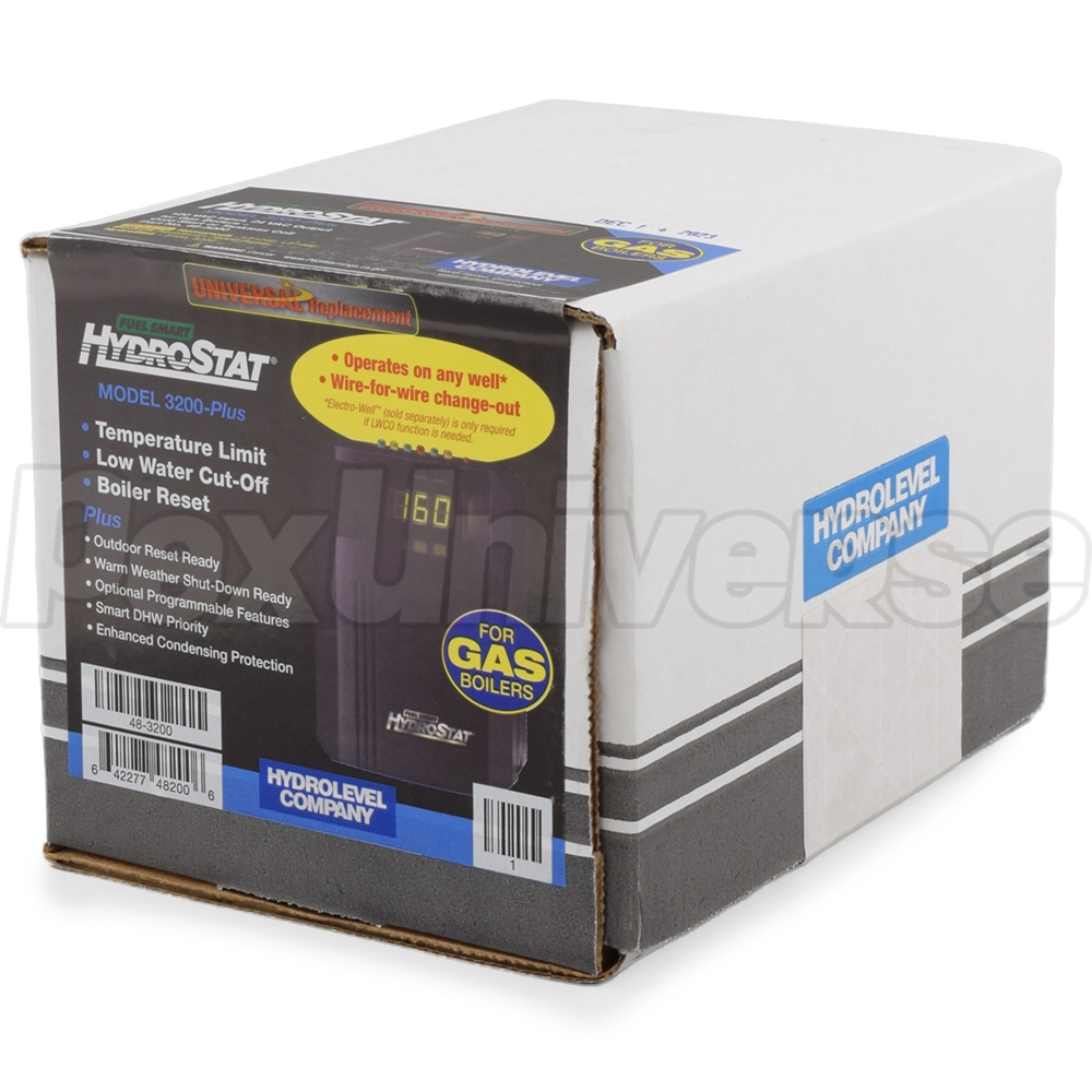 HydroStat 3200-Plus Fuel Smart, Hydrolevel 48-3200 for Gas Boilers ...