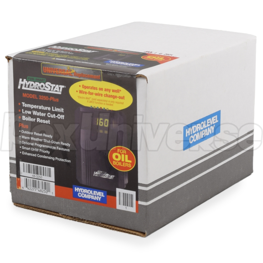 HydroStat 3250-Plus Fuel Smart, Hydrolevel 48-3250 for Oil Boilers ...