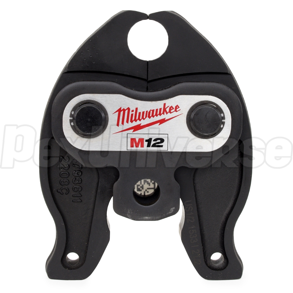 Milwaukee 49-16-2451C, 1/2" PEX Crimp Jaw for M12 Force Logic Press ...