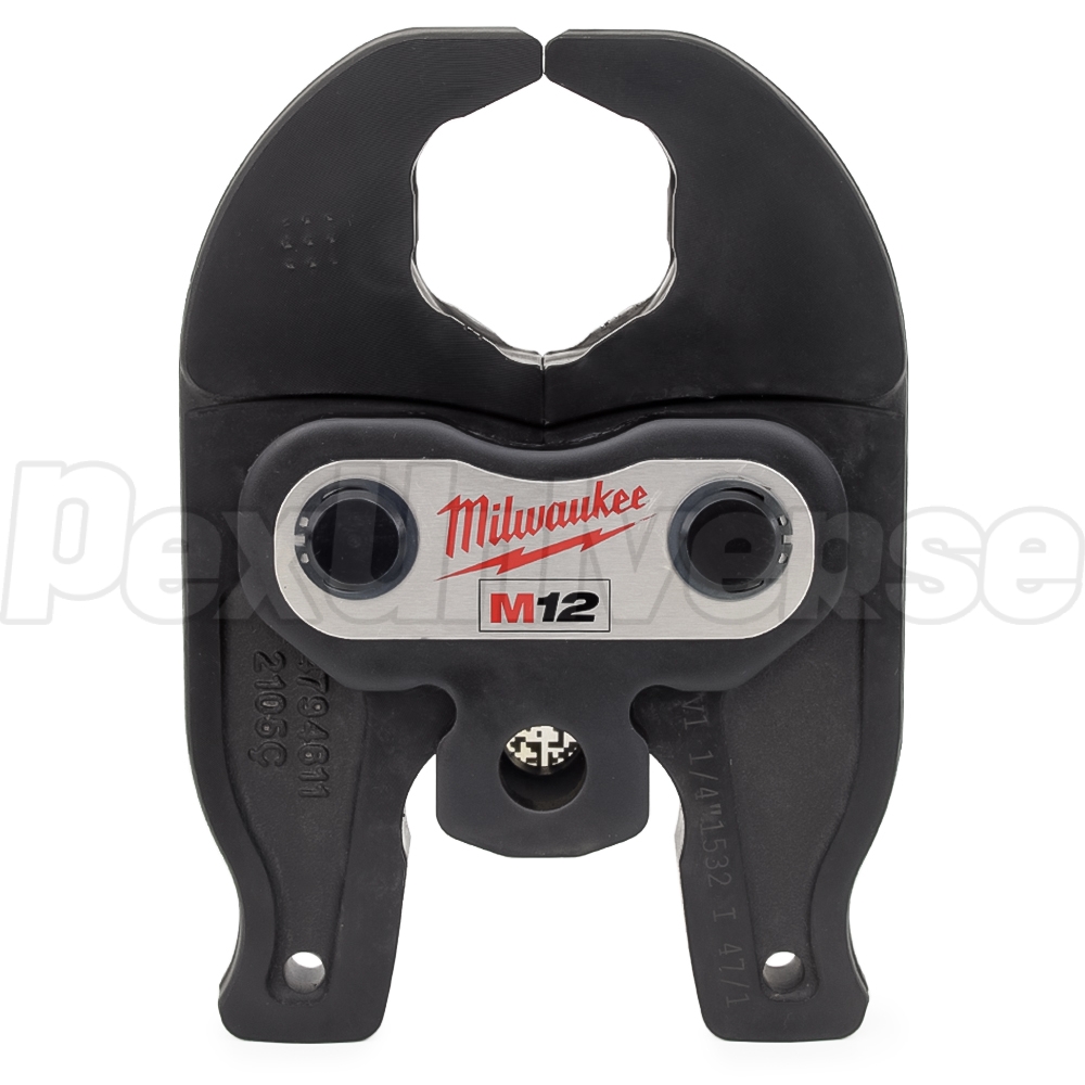 Milwaukee 49-16-2453, 1-1/4" Copper Press Jaw for M12 Force Logic Tool ...