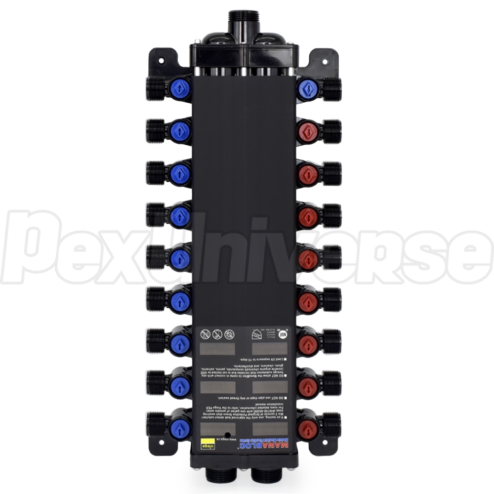 Viega 49183, 18-Port, PEX ManaBloc Manifold - PexUniverse