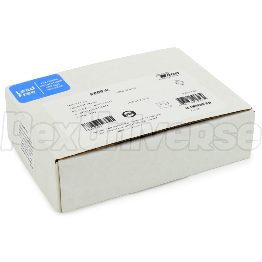 Taco 5000-3, Mixing Valve Body Only - PexUniverse