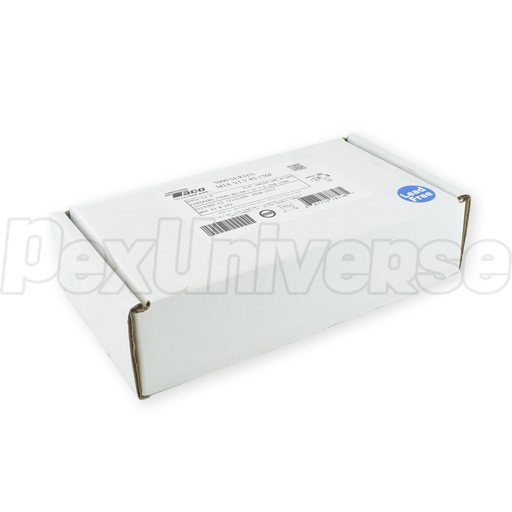 Taco 5003-C3-G, 3/4" Sweat Mixing Valve w/ Gauge (Lead-Free) - PexUniverse